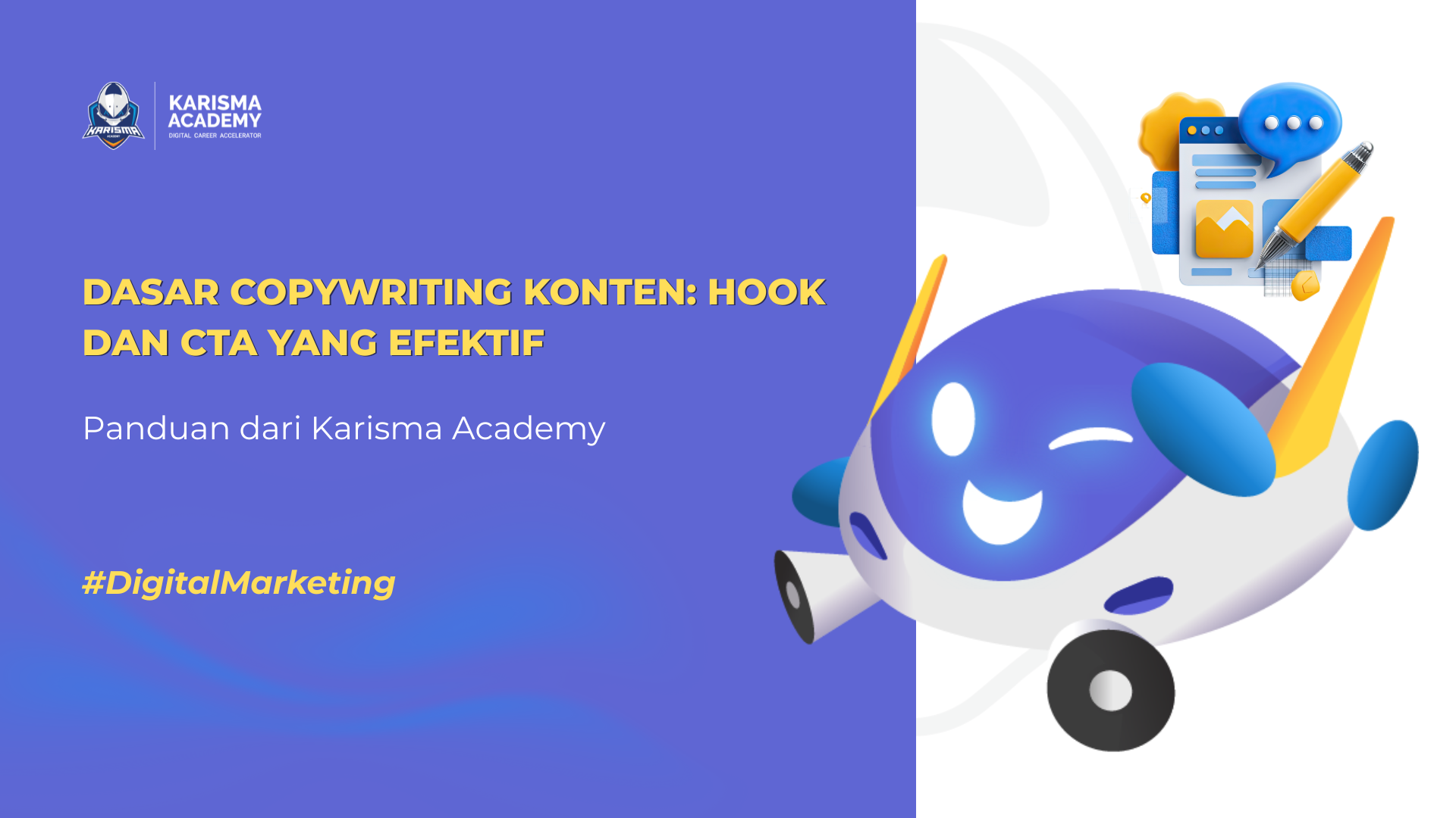 Dasar Copywriting Konten: Hook dan CTA yang Efektif