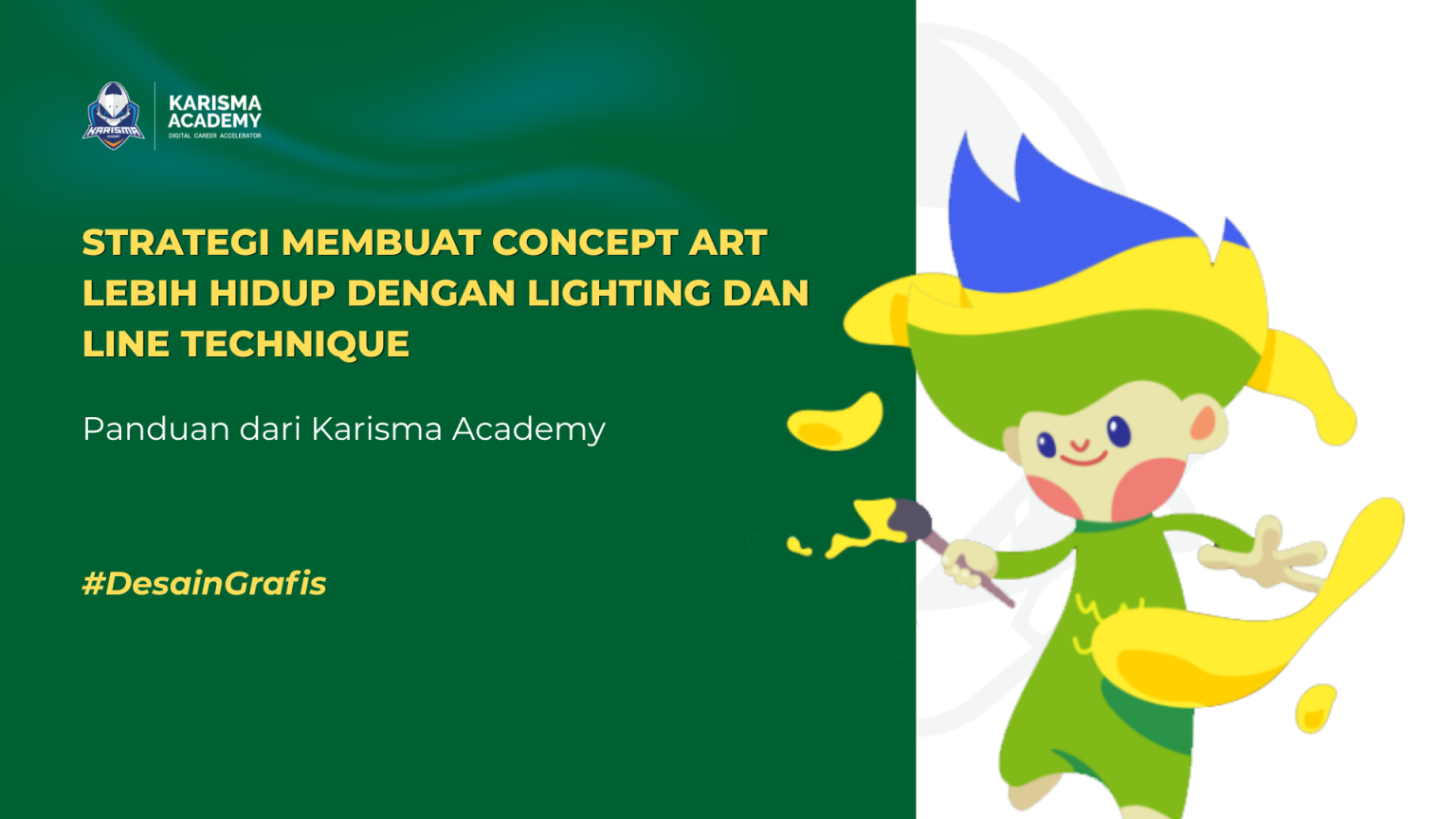 Strategi Membuat Concept Art dengan Lighting dan Line Technique