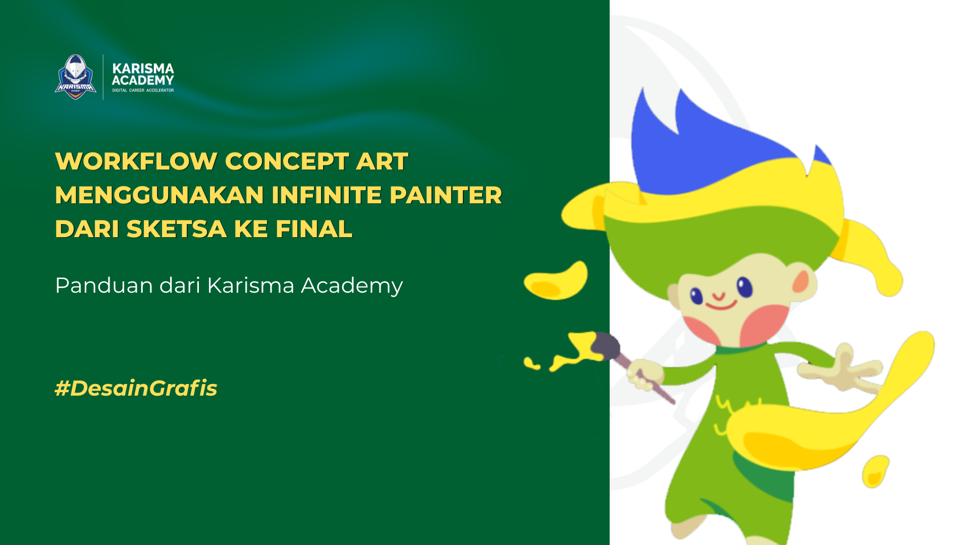 Workflow Concept Art Menggunakan Infinite Painter